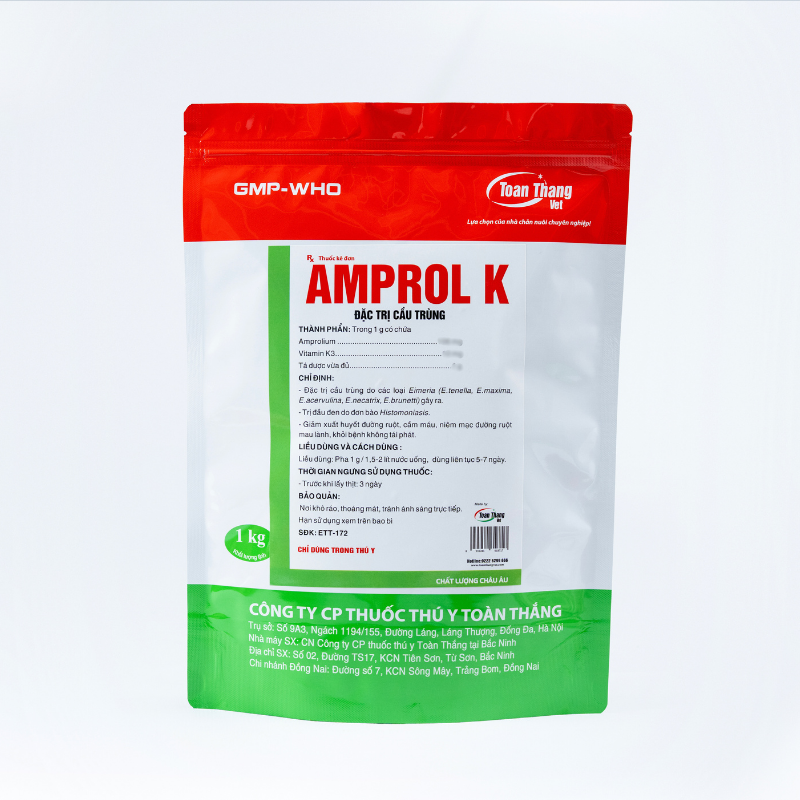 AMPROL K - Đặc trị Cầu trùng