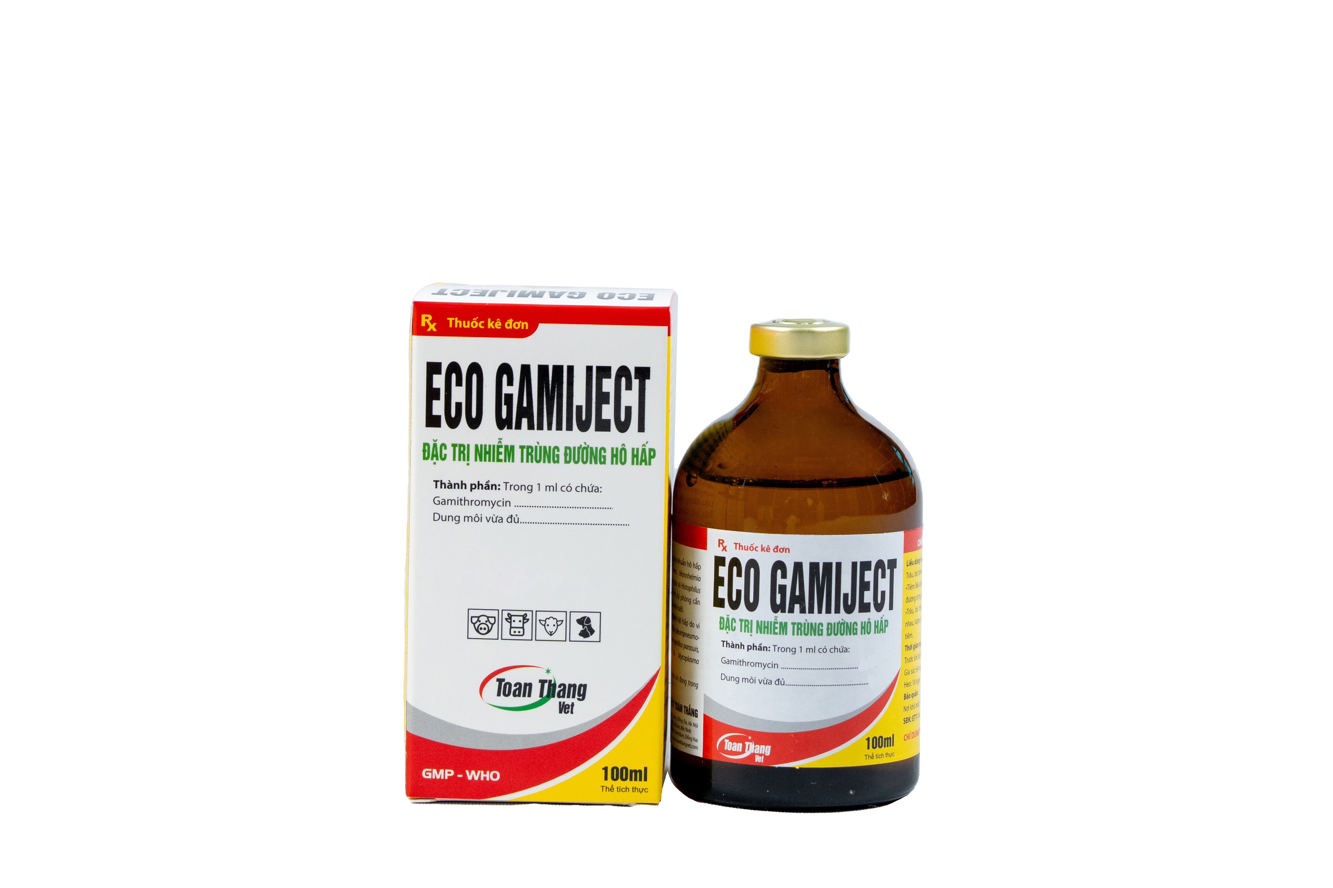 ECO GAMIJECT - SPECIALIZED TREATMENT OF RESPIRATORY TRACT INFECTIONS.